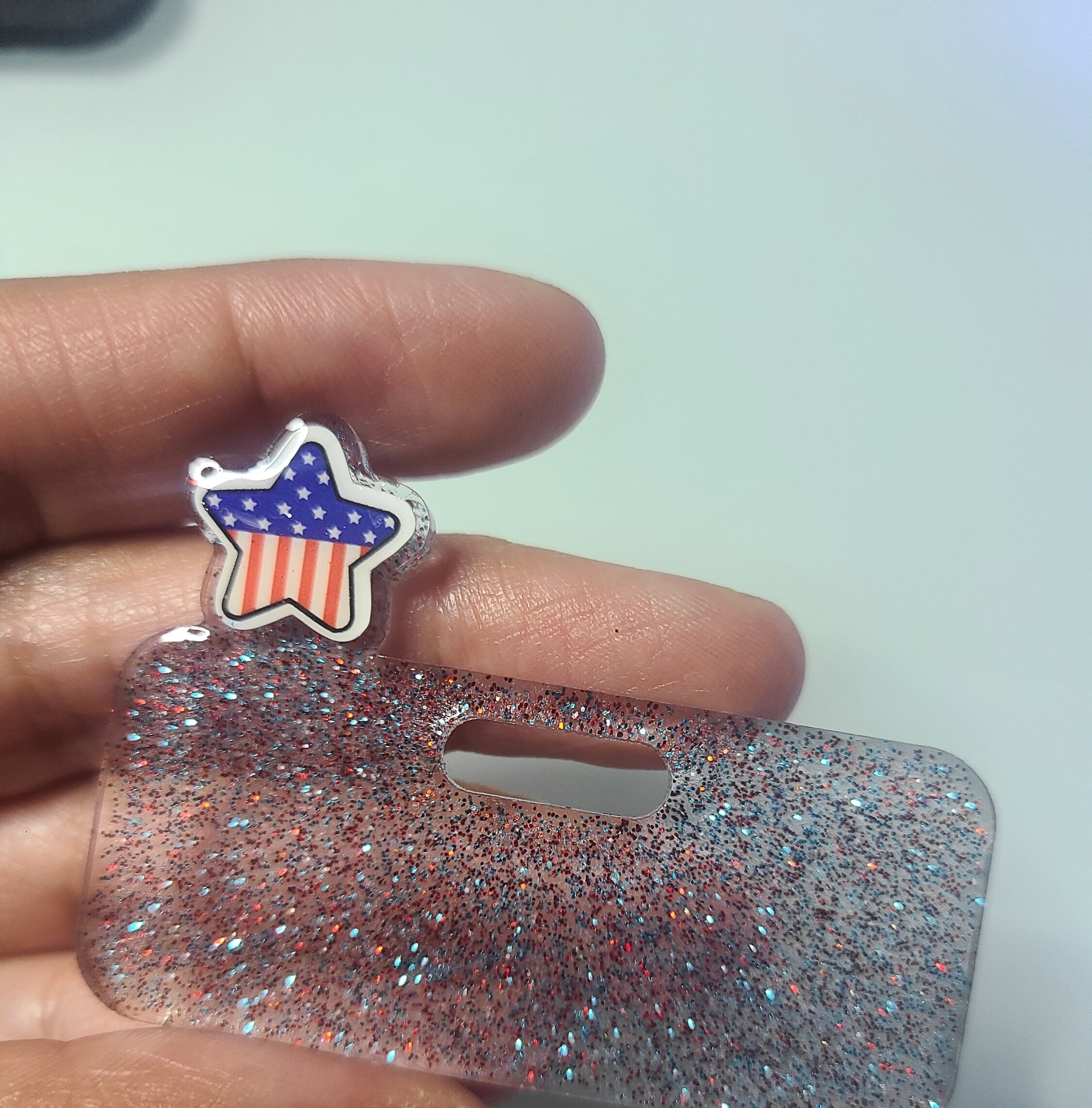 Resin Badge Flair Medical Badge Topper Teacher Badge Holder Peek a Boo ...