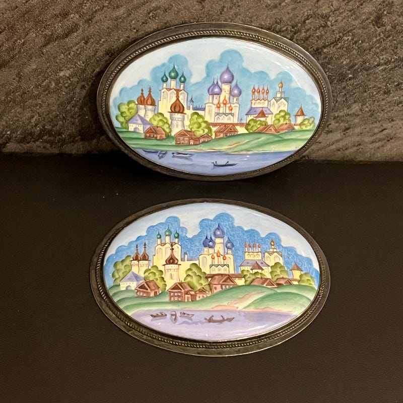 Russian Enamel - Etsy