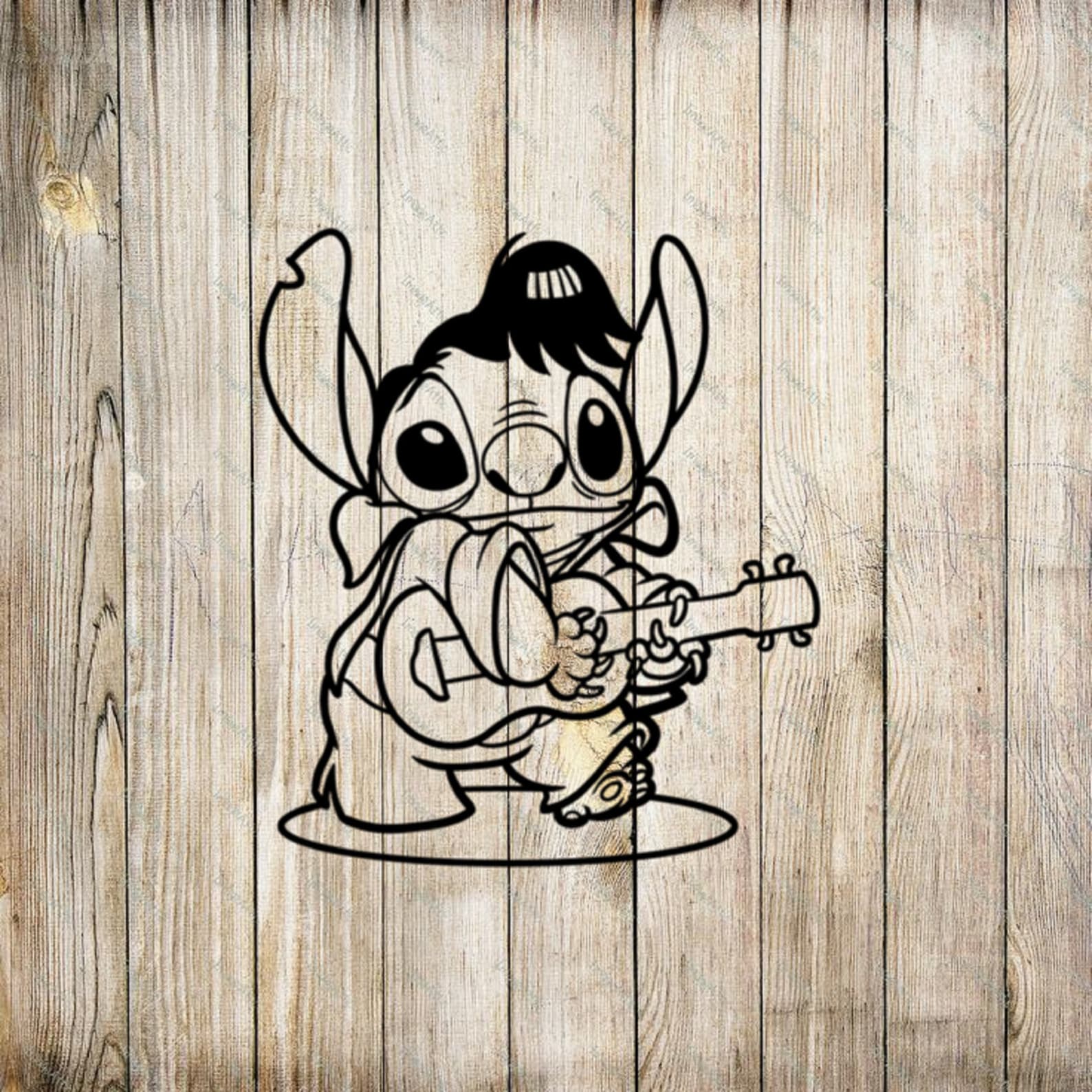 Stitch / Lilo & Stitch / Elvis SVG - Etsy