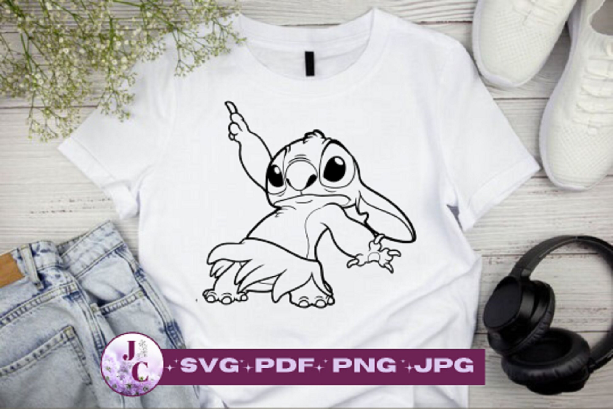Dancing Stitch / Lilo & Stitch/ Hula Stitch SVG, Jpeg, Png, Svg, Pdf - Etsy