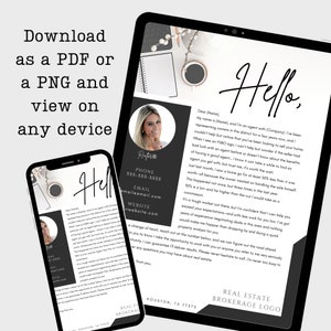 Real Estate FSBO Letter | Lead Magnet | Canva Template | for Sale by ...