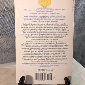 Find Peace in Every Moment: Peace is Every Step (1992) by Thich Nhat ...