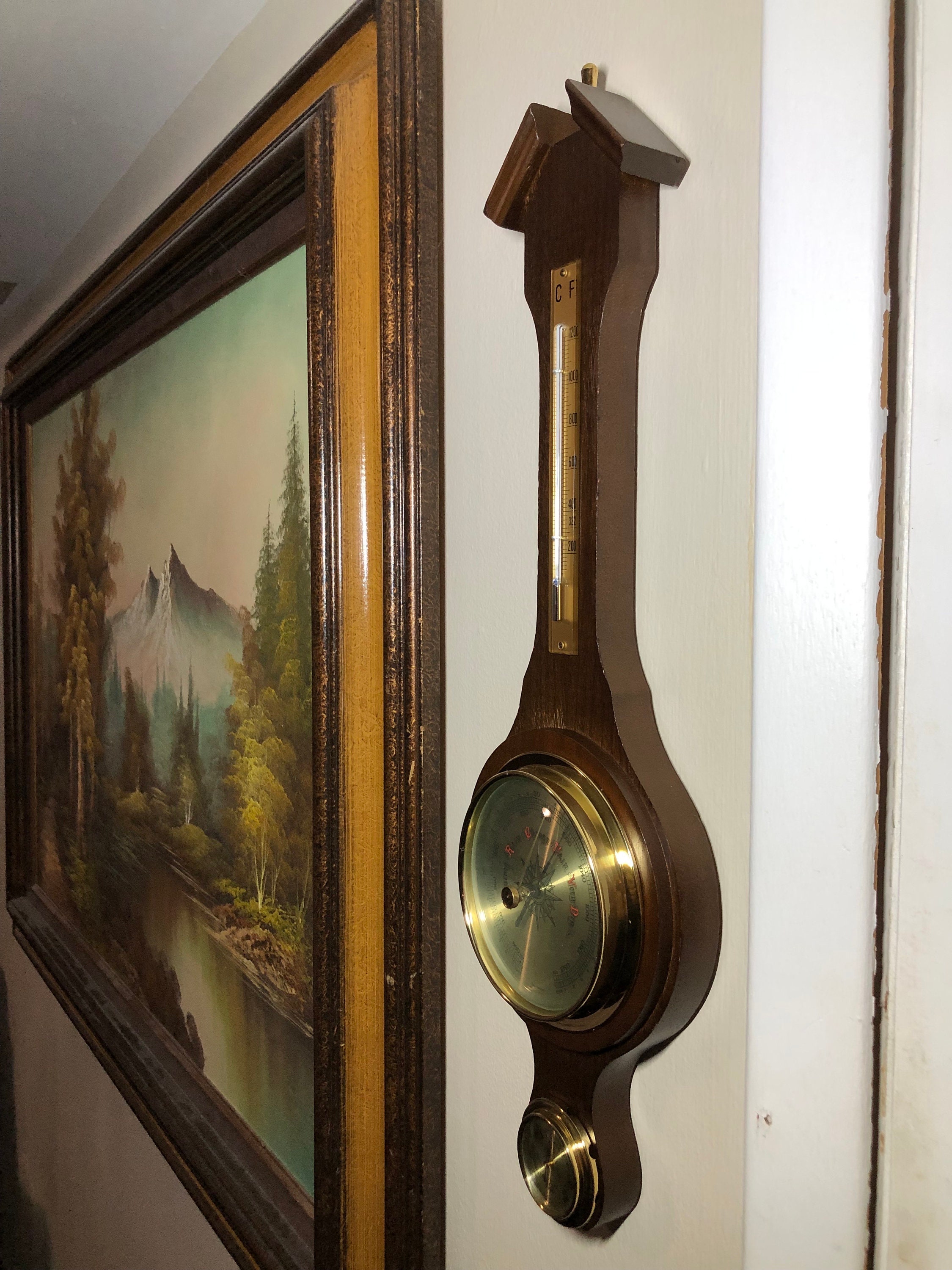 Stunning Vintage 1960s West German Banjo-style Weather Station ...