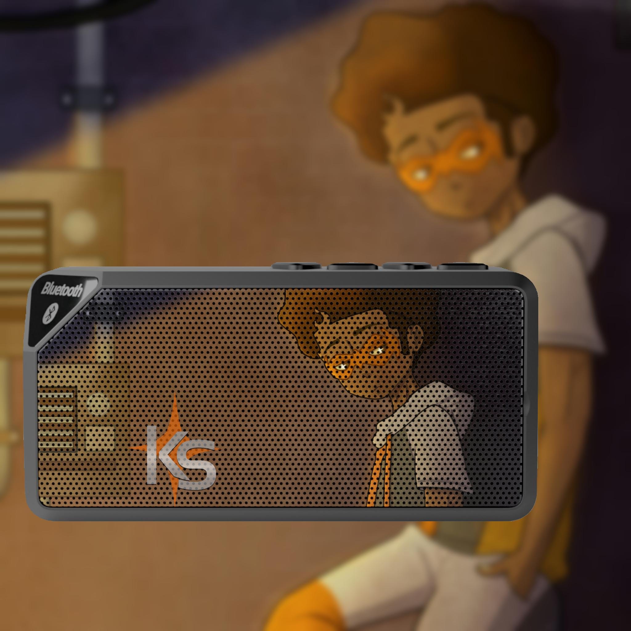 Inferno, Superhero Anime Bluetooth Anime Speaker - Etsy