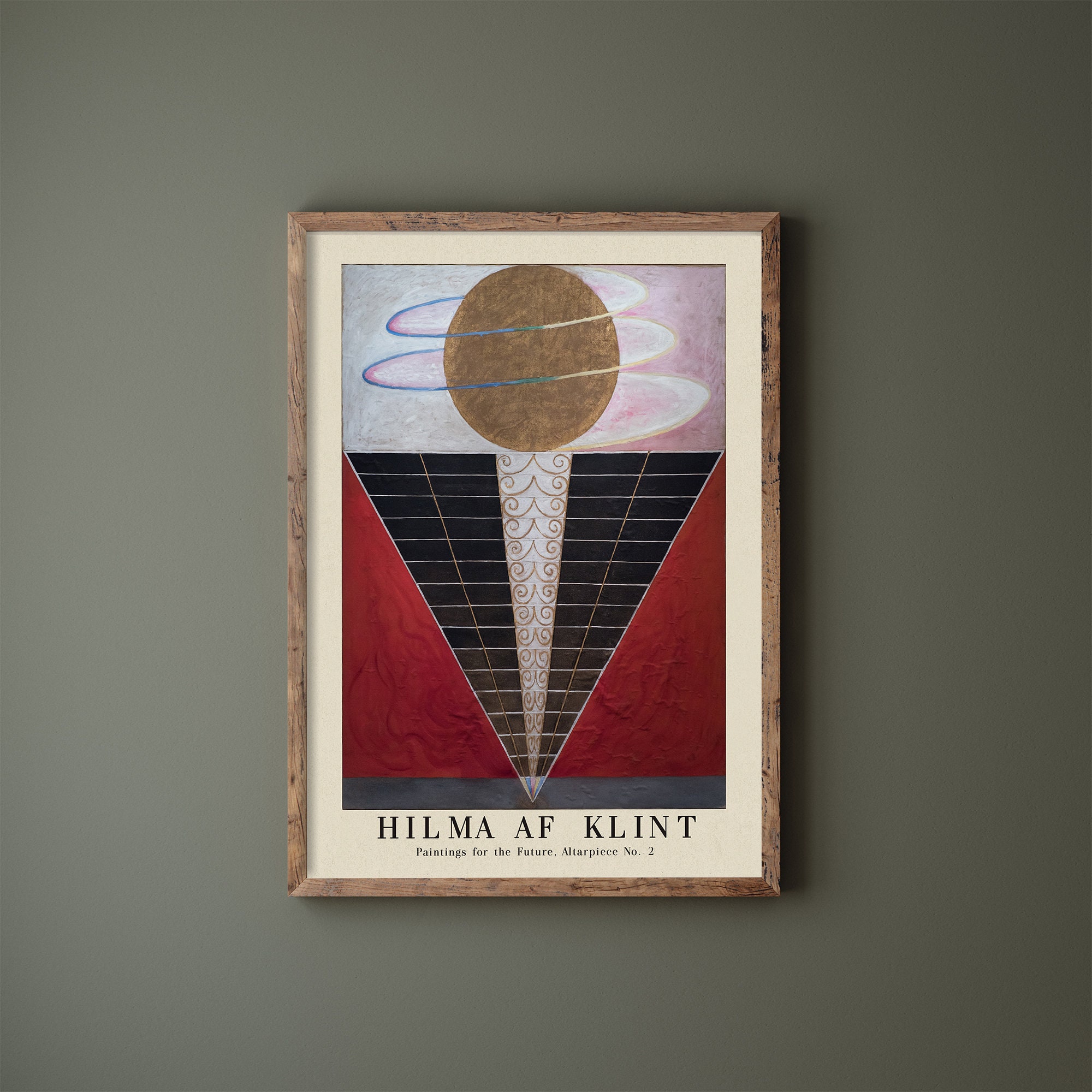 Hilma Af Klint Abstract Wall Art PRINTABLE Hilma Af Klint Print Digital ...