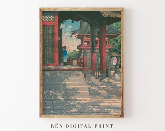 Vintage Japanese Printable Art Japanese Art Print Asian Printable Wall ...