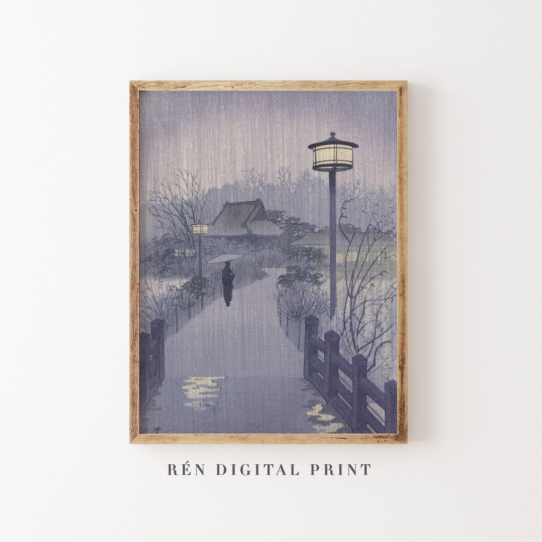 Japanese Printable Wall Art Japanese Digital Art Japanese Woodblock ...