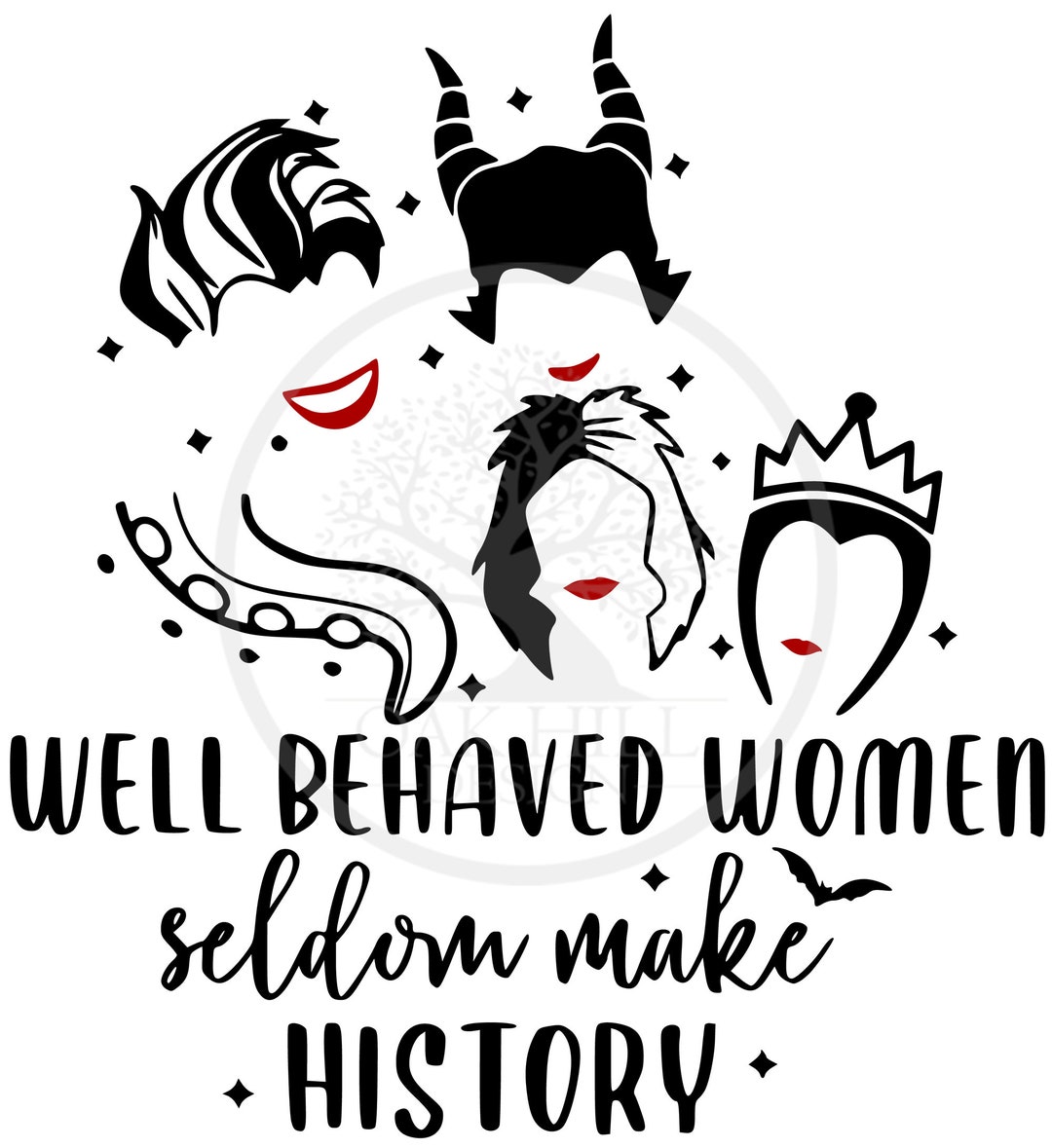 Well Behaved Women Seldom Make History History Funny Svg Etsy