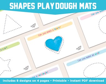 Emotion Playdough Mats Printable Play-doh Activity - Etsy