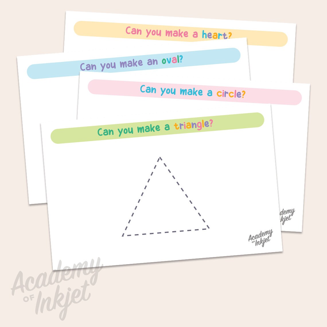 Shapes Playdough Mats, Printable Play-doh Activity, Montessori Learning ...