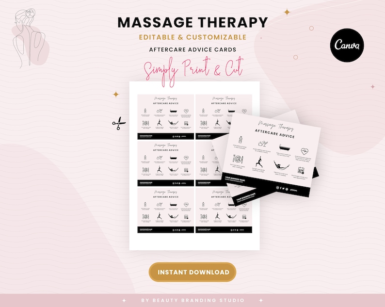 Editable Massage Therapist Forms, Massage Consent Form, Massage Intake ...