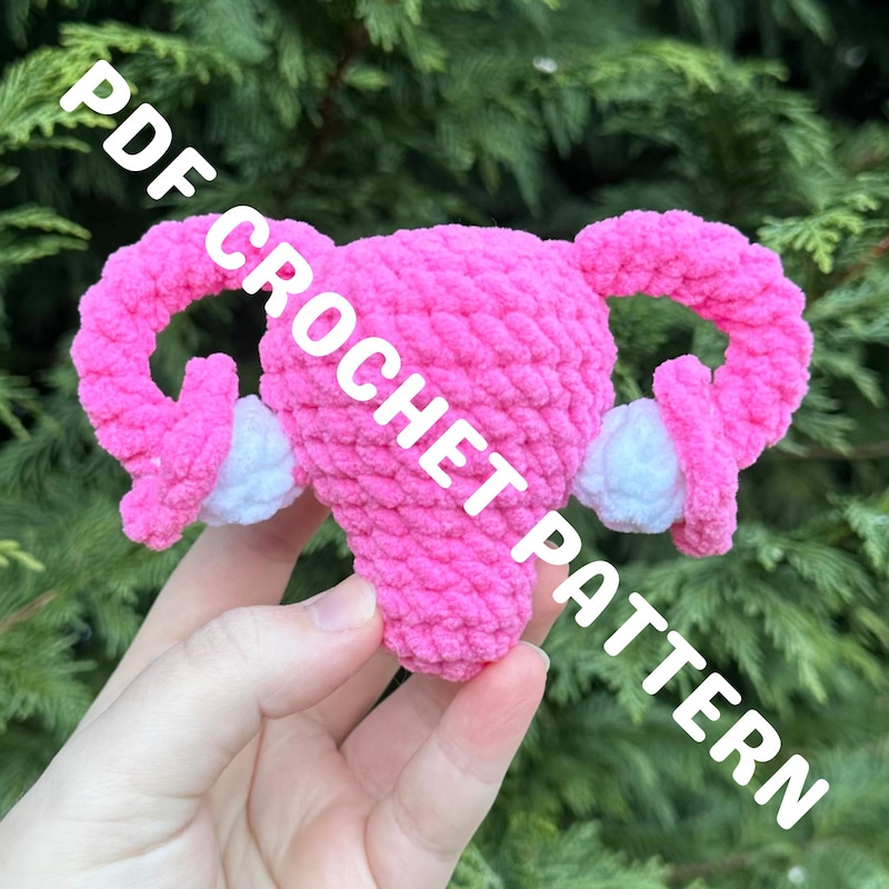 Uterus Crochet Pattern - Etsy