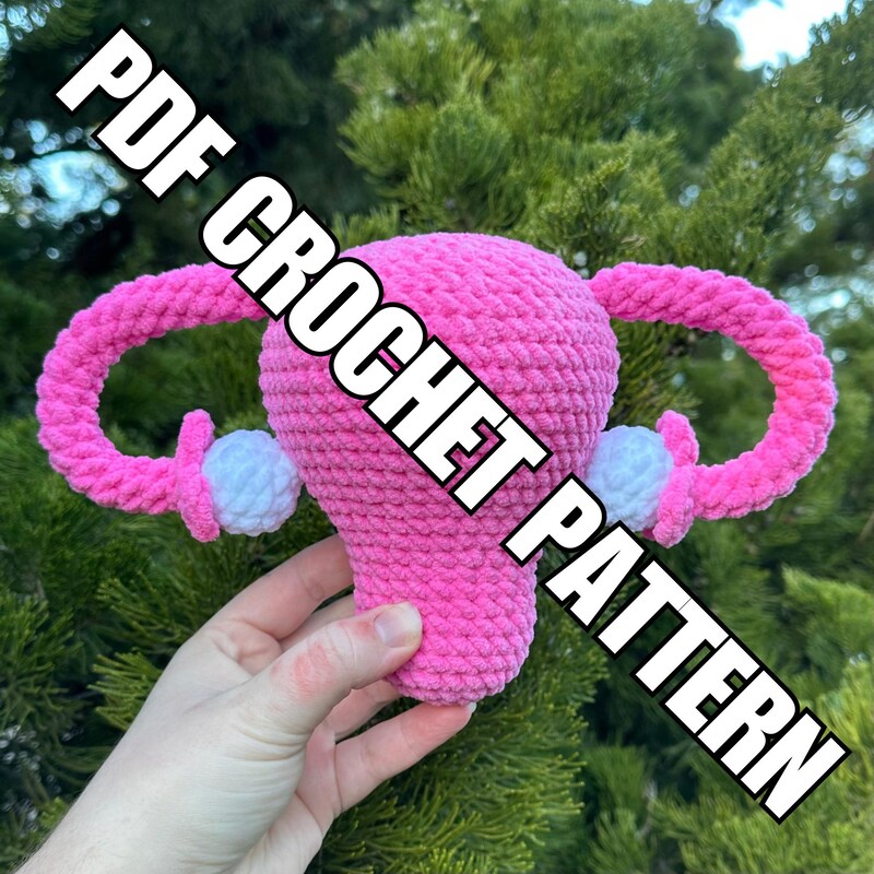 Uterus Crochet Pattern - Etsy