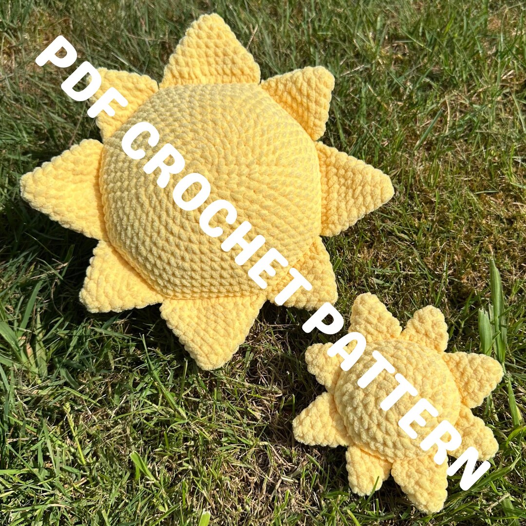 No Sew Sun Crochet Pattern Bundle Summer Crochet Pattern Solstice Crochet Pattern Amigurumi
