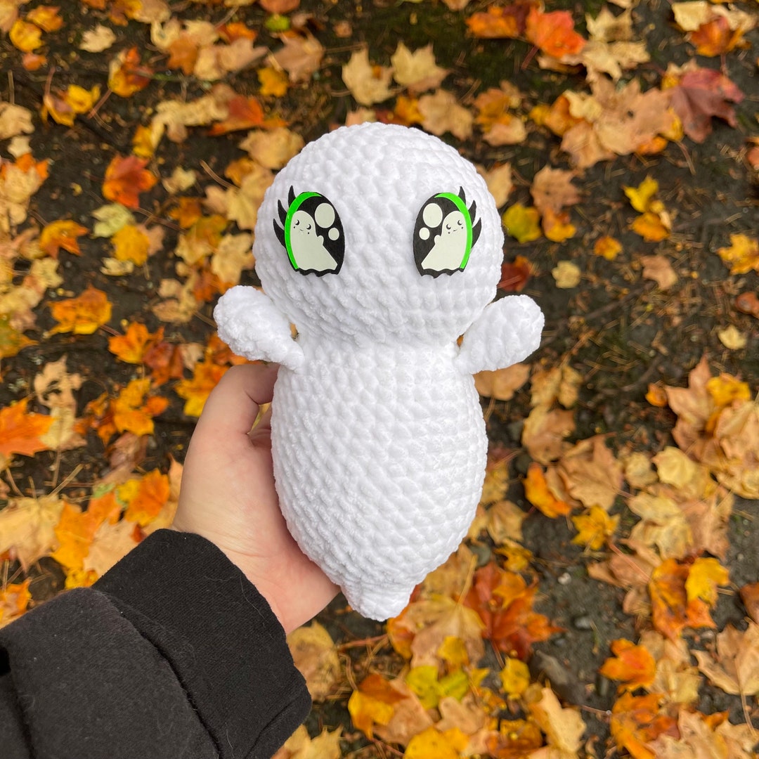 Ghost Plushie, Crochet Ghost, Ghost Amigurumi, Halloween Crochet, Glow ...