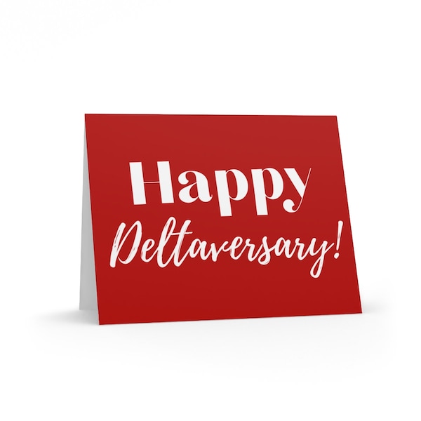 Happy Deltaversary - Etsy