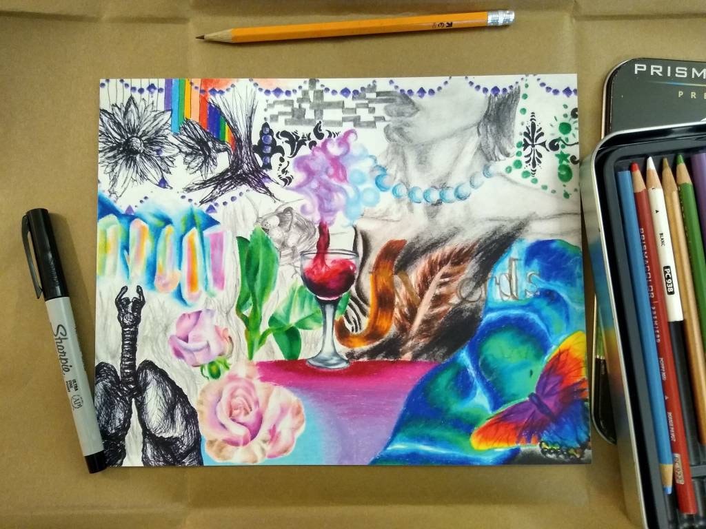 Colorful Sharpie Drawings