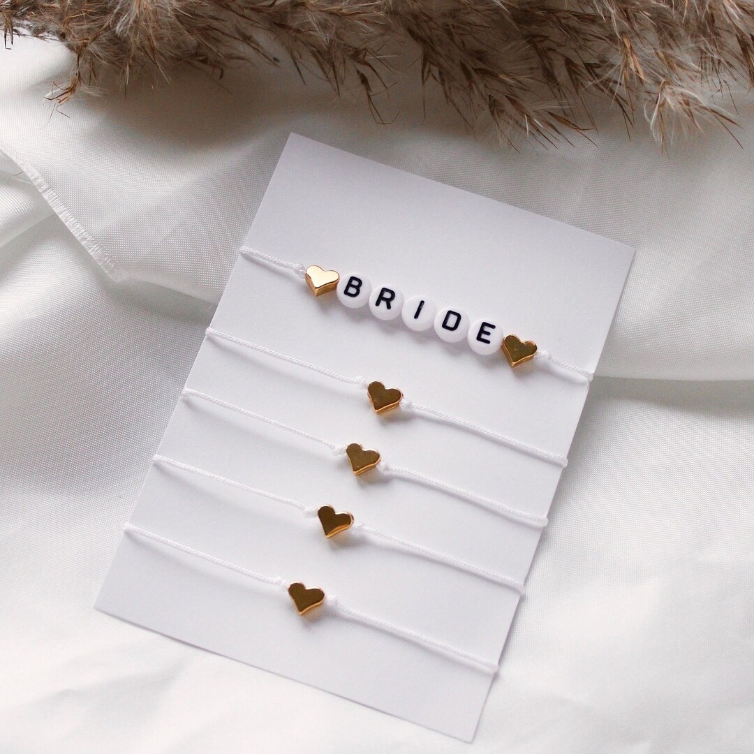 JGA Bracelet Bride to Be, Hen Party Woman, Bride & Team Bride Bracelets ...