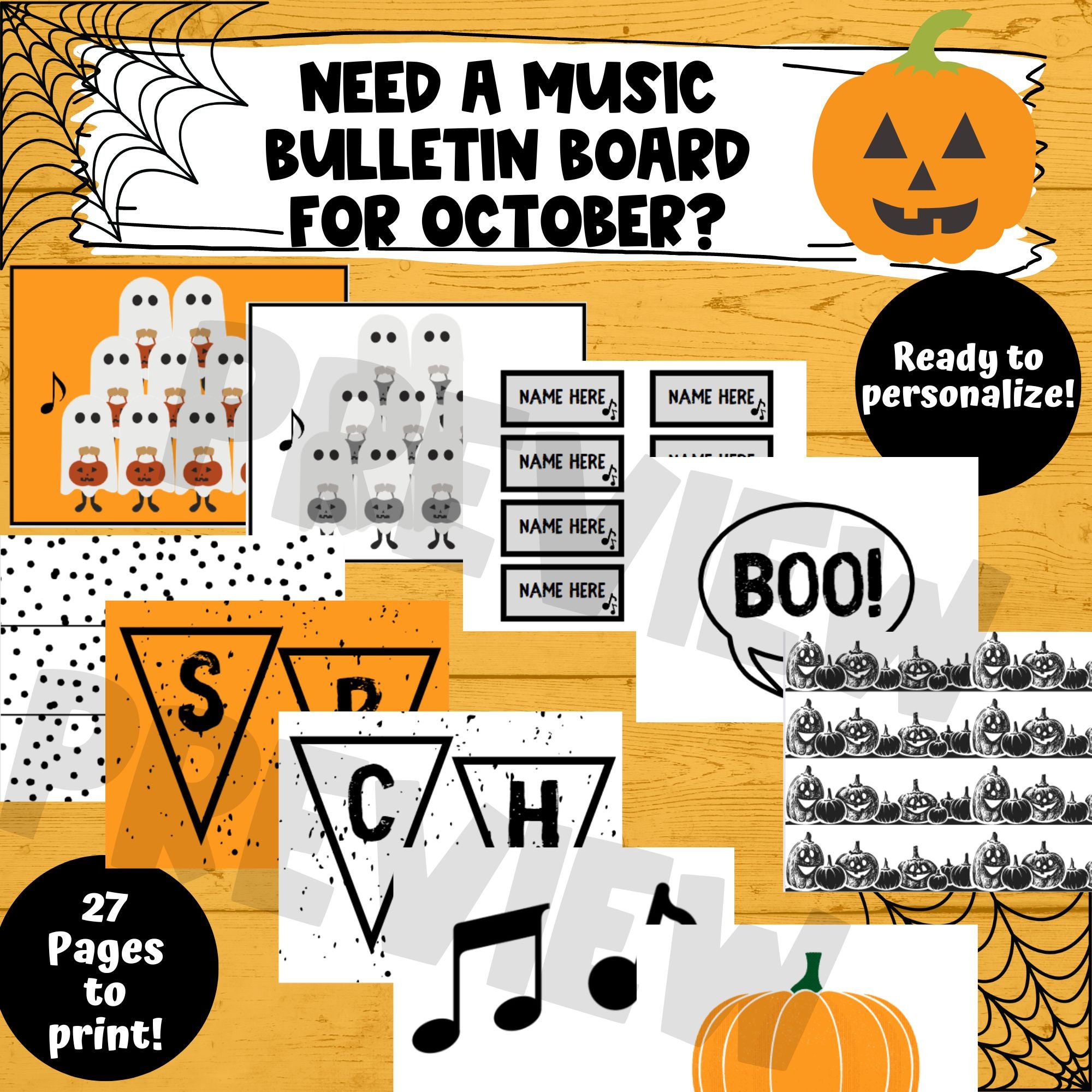 Music Bulletin Boards Fall