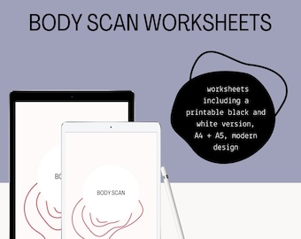 Body Scan Worksheet - Etsy