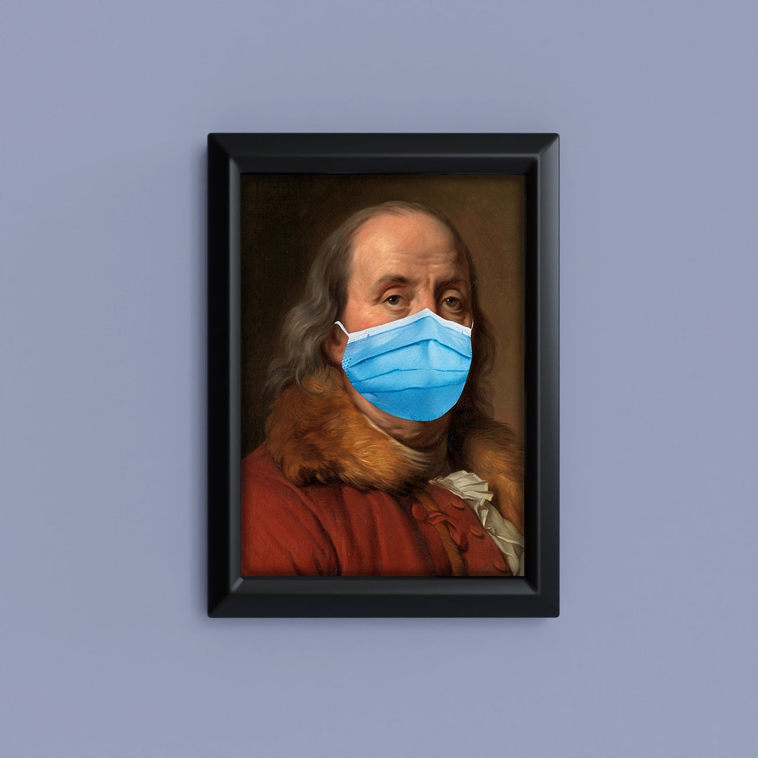 Benjamin Franklin Masked up Classroom Decorations for - Etsy