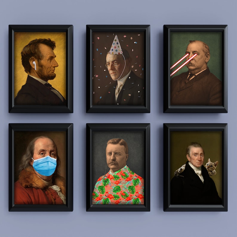 Funny History Posters - Set of 6 - Classroom Decorations for Teachers ...