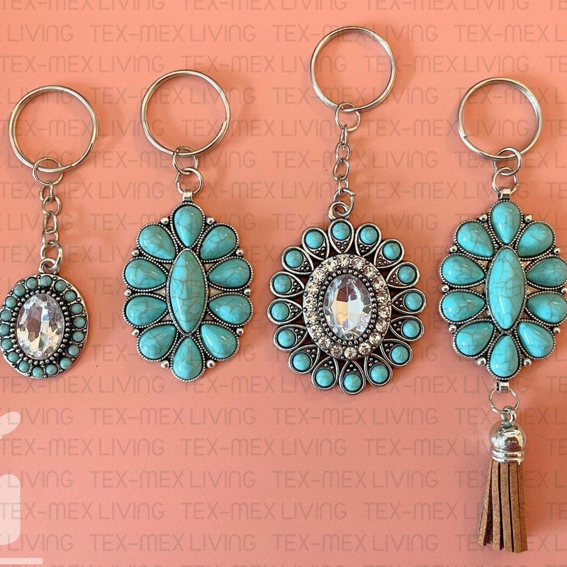Western Keychains - Etsy