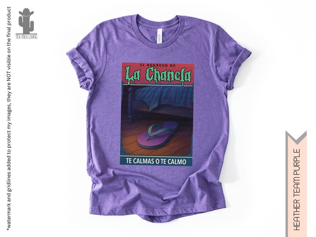 La Chancla Shirt Spanish Latina Mexican Halloween Shirt Scary Spooky ...