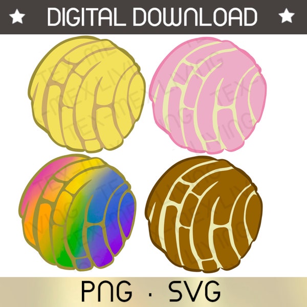 Pan Dulce Svg - Etsy