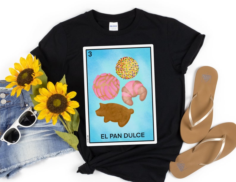 Pan Dulce Concha Loteria Shirt Funny Spanish Mexican Hispanic - Etsy