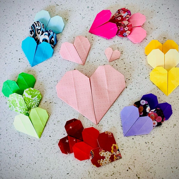 Heart Origami - Etsy