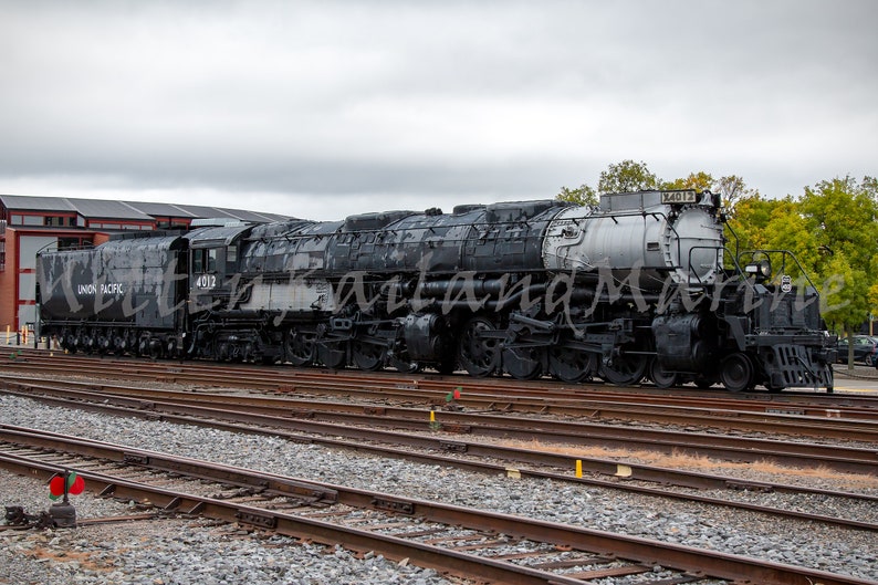 Union Pacific 4-8-8-4 Big Boy 4012 Steam Locomotive Steamtown Scranton Pennsylvania Digital ...