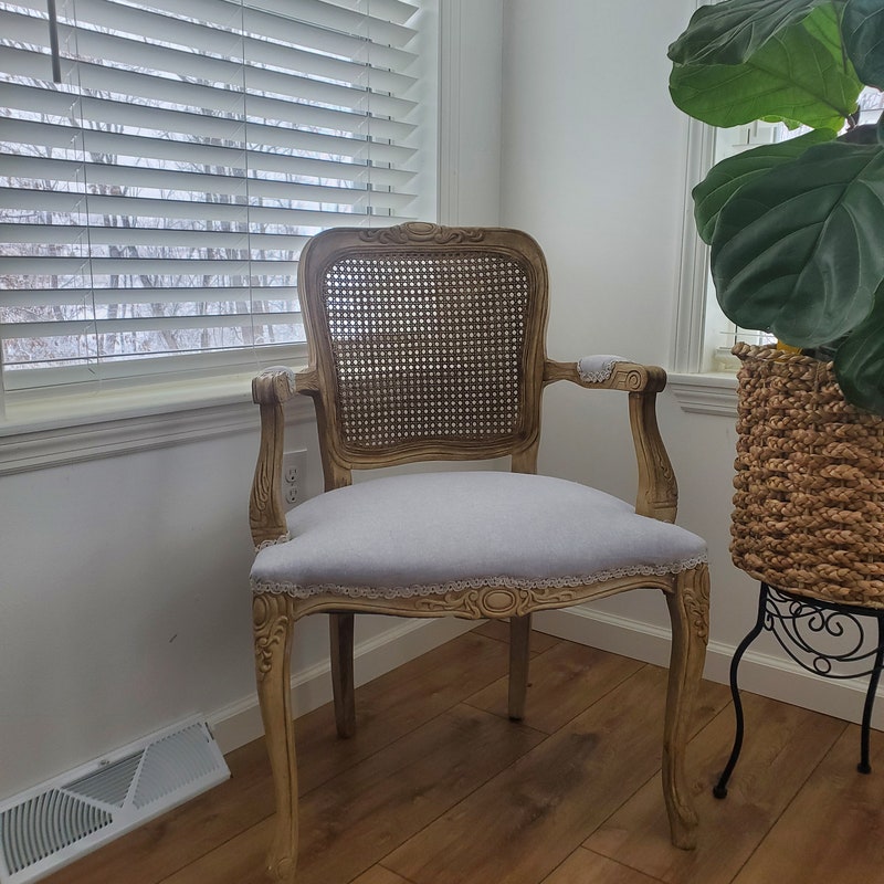 French Cane Chair - Etsy