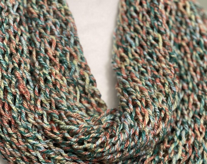 Women's Knit Infinity Scarf - Variegated - Etsy