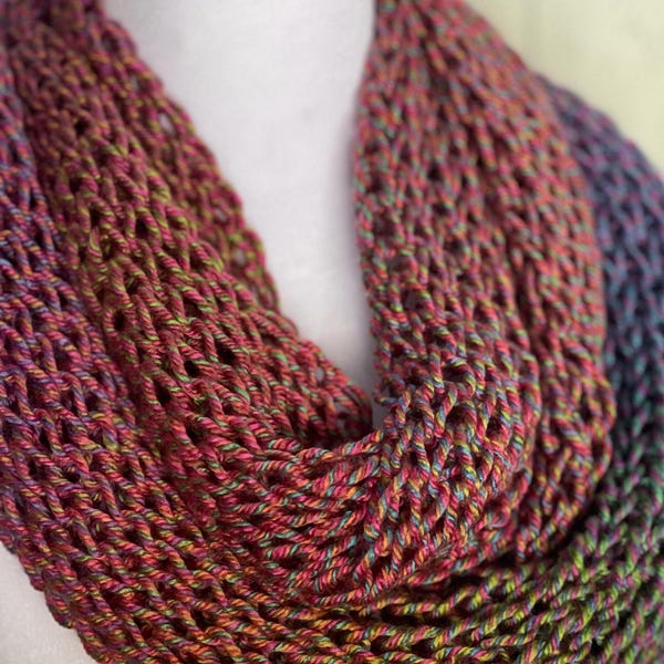 Knit Infinity Scarf - Etsy
