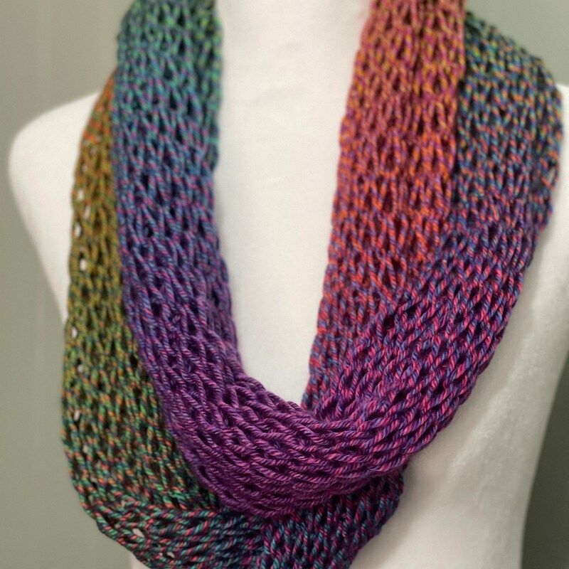 Knit Infinity Scarf - Etsy