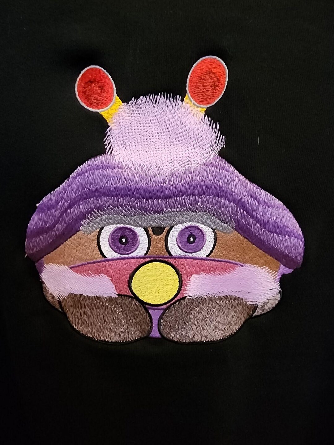 Furby: Shelby Design Embroidered on Hoodie, Jacket or Other Garmet. - Etsy