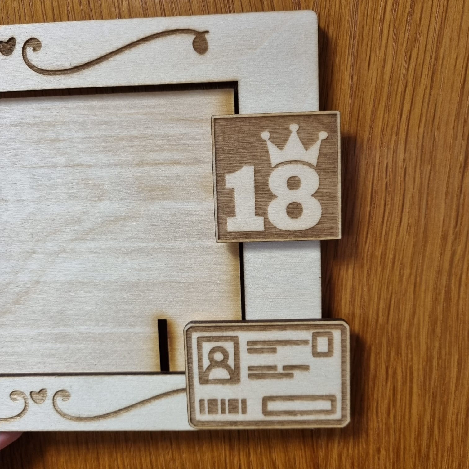 18 Birthday Photo Frame - Laser Cut Files - Dxf Svg Ai - Etsy