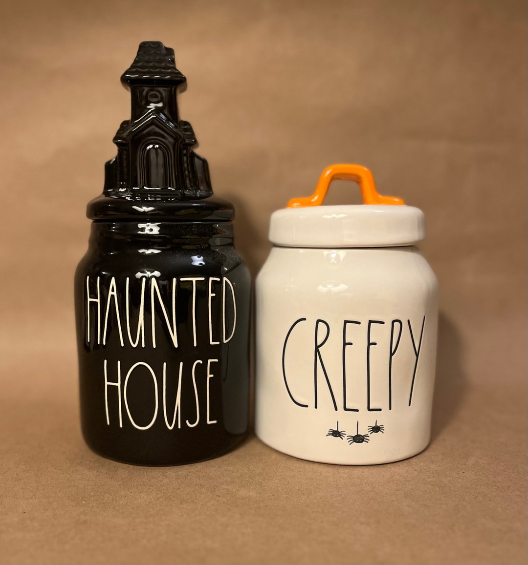 Rae Dunn Halloween Canisters - Etsy