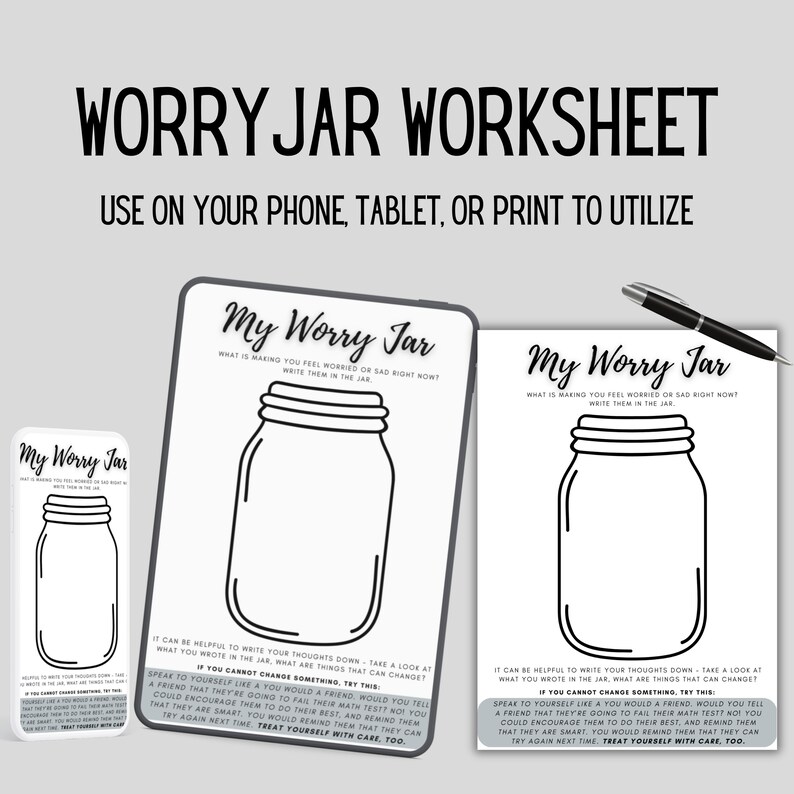 Calm Kids Kit - Comprehensive Children's Anxiety Worksheets and ...