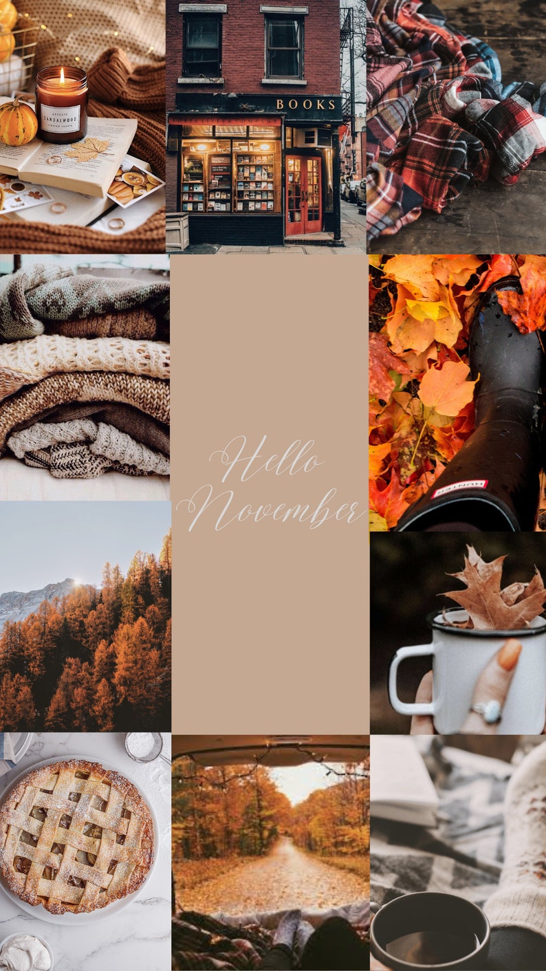 Minimalist November Background for Desktop/iphone - Etsy