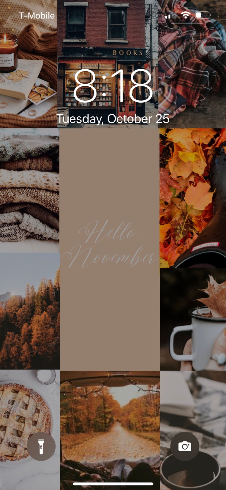 Minimalist November Background for Desktop/iphone - Etsy