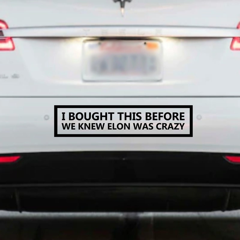 Anti Elon Musk Car Sticker - Etsy