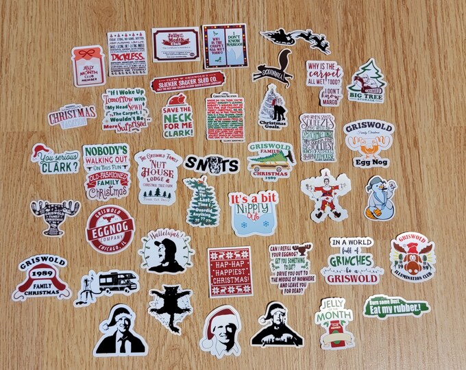 Christmas Movie Stickers - Etsy