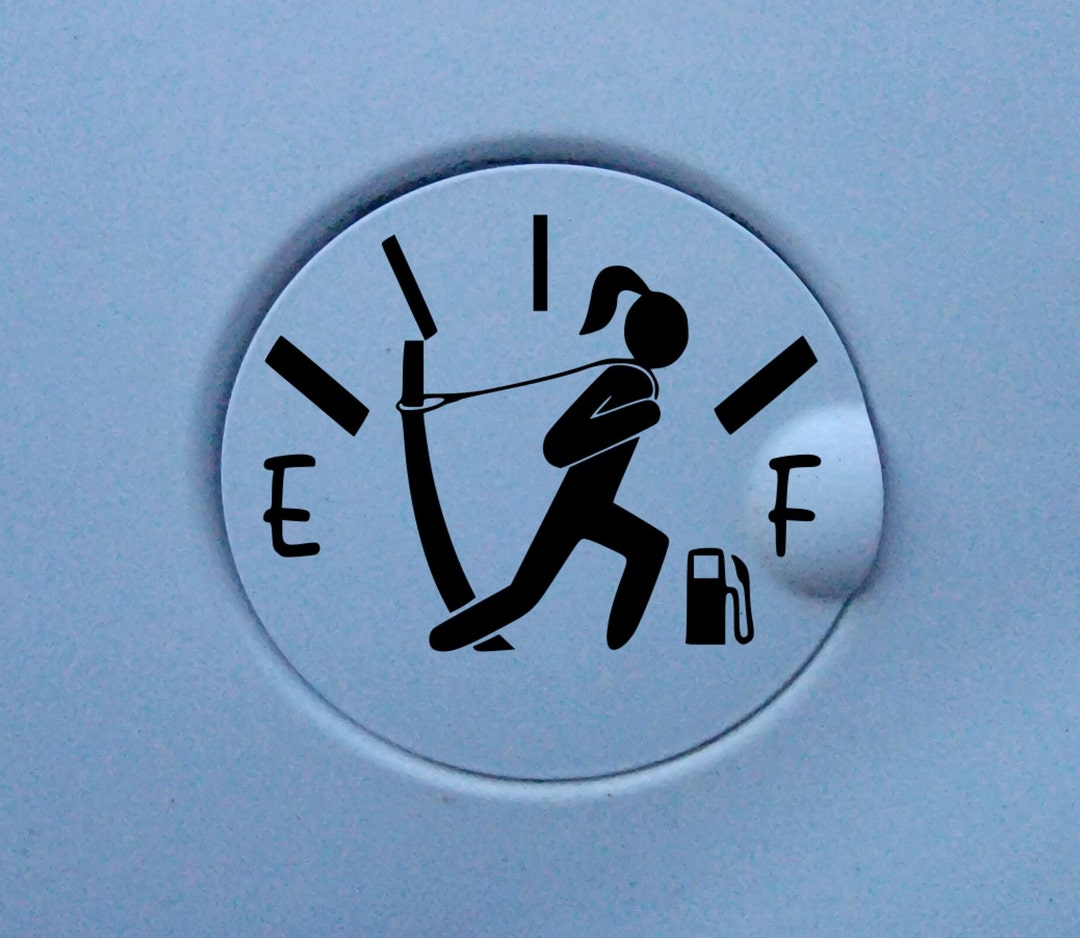 Gas Cap Decal, Funny Decal for Vehicles - Etsy