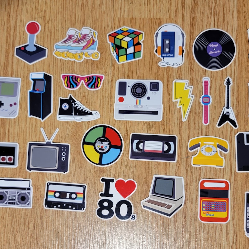 80s Stickers - Etsy