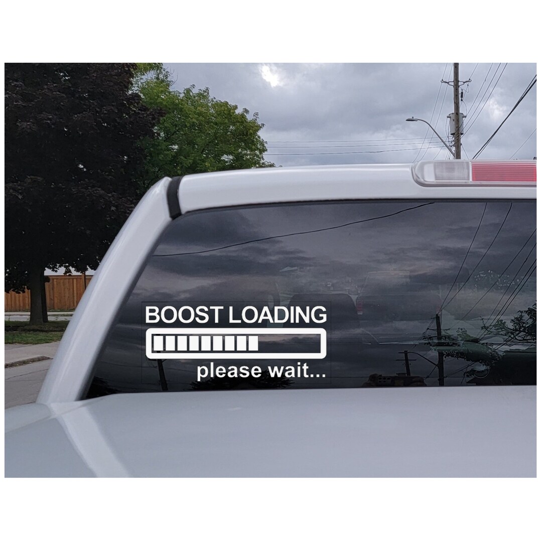Boost Loading Decal - Etsy