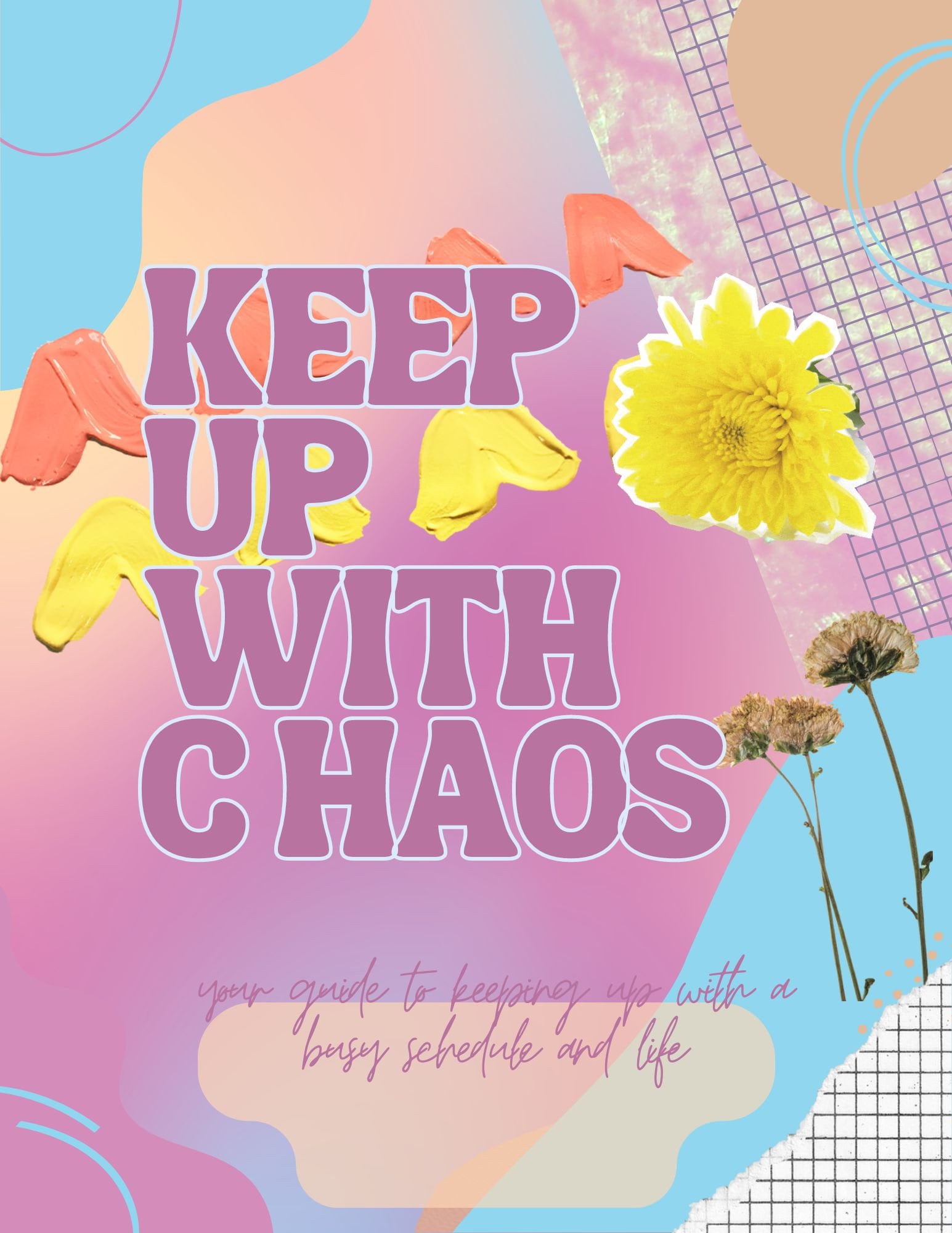 Keep up With Chaos Planner Inserts for IPAD, GOODNOTES, PDF - Etsy