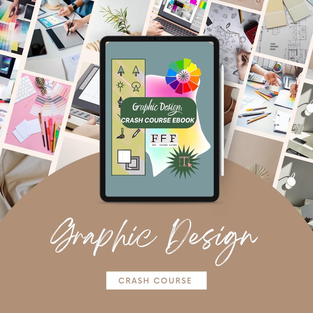 Graphic Design Crash Course E-book- Color Theory, Fonts, Design ...