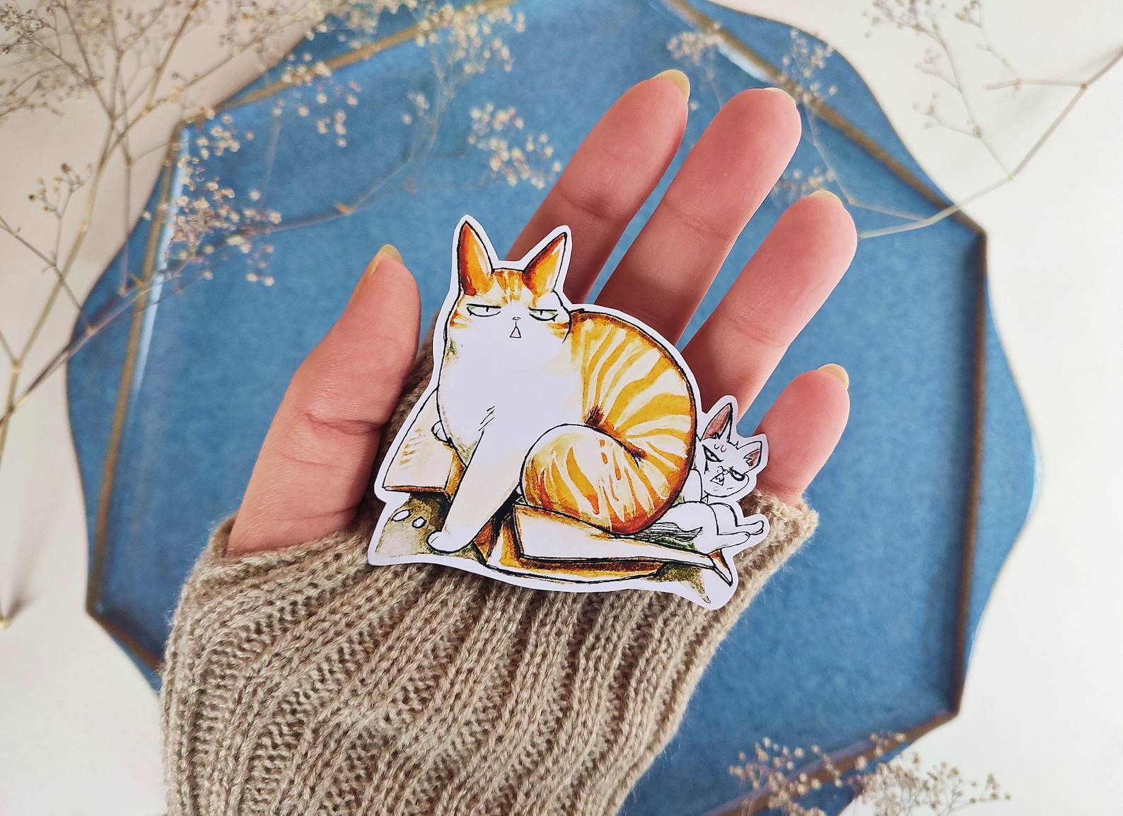 Eleceed Manhwa Cat Stickers Kayden and Kartein - Etsy